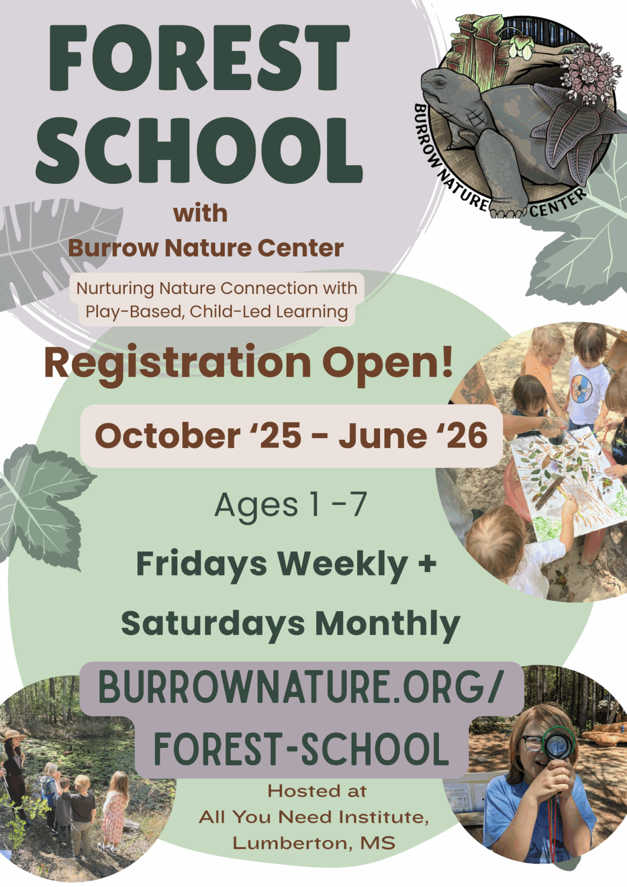 Forest School 2025 Sign Up - All You Need Institute